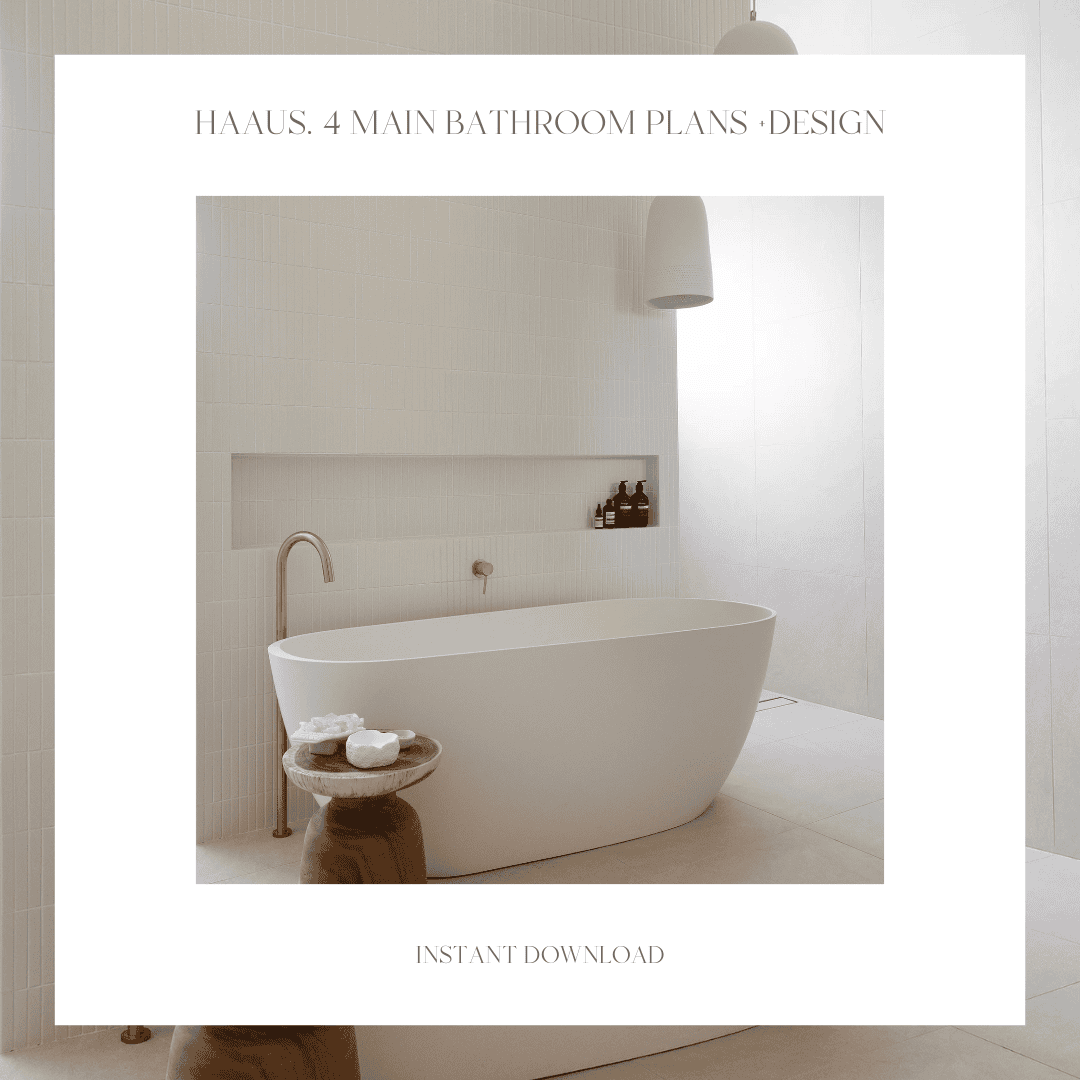 HAAUS. 4 Bathroom Plans + Design Guide