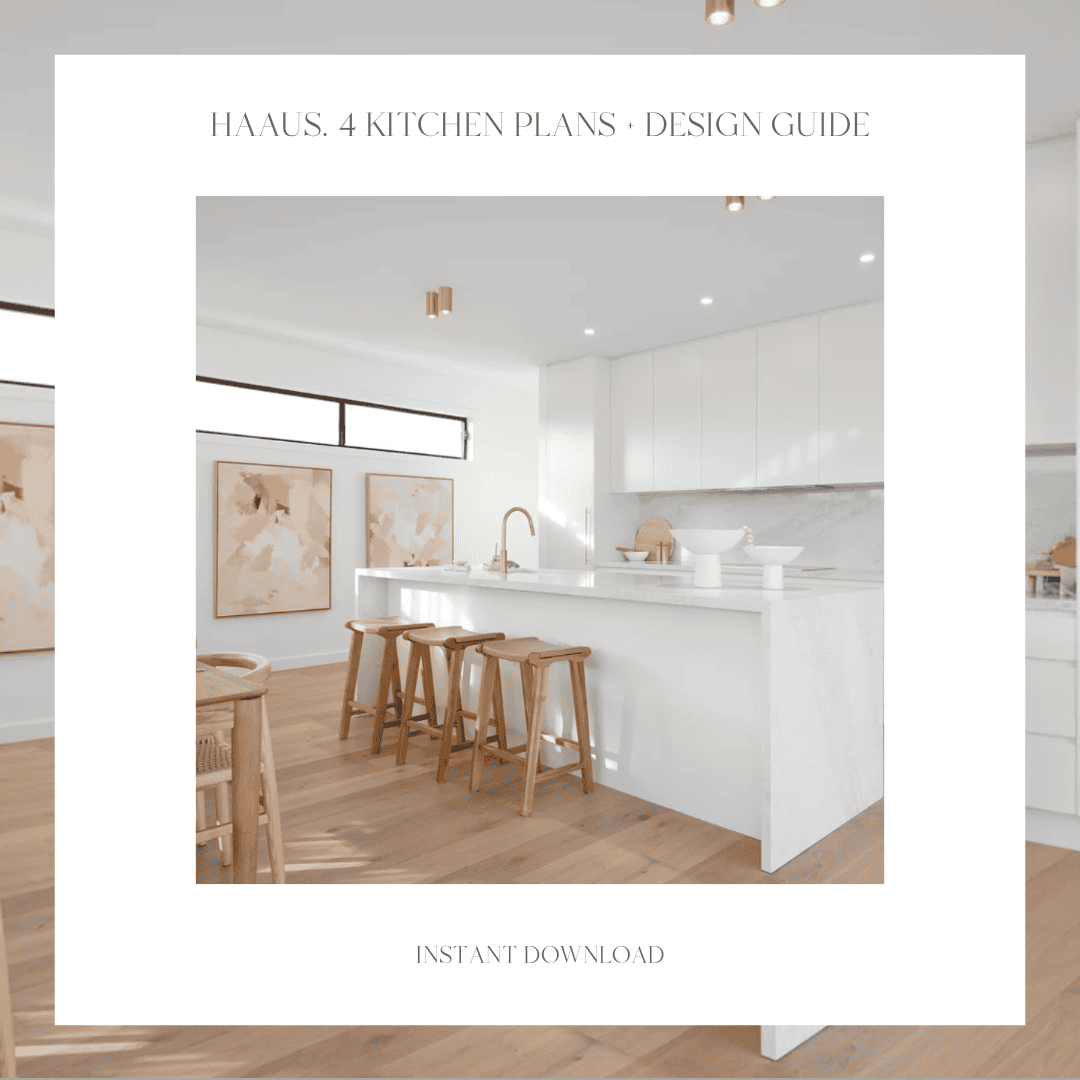 HAAUS. 4 Kitchen and Pantry Plans + Design Guide